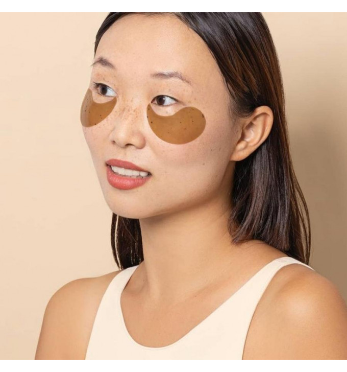 Caffeine & Green Tea Antioxidant Eye Patches | MIMOSA