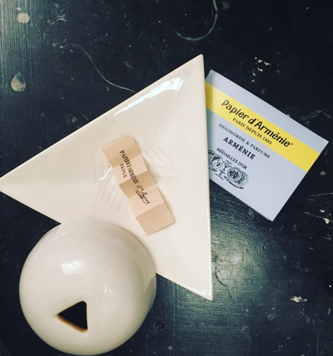 Armenian Star Burner - White | MIMOSA